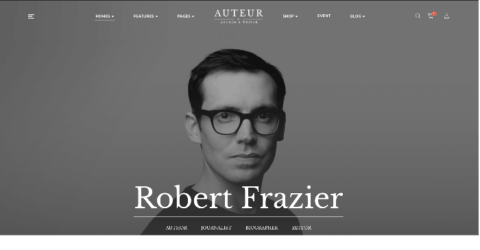 10 Best Wordpress Themes for Authors - The Book Designer