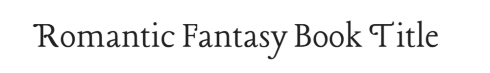 The Top Fantasy Fonts for Book Covers: Free and Paid - The Book Designer