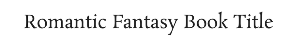 The Top Fantasy Fonts for Book Covers: Free and Paid - The Book Designer