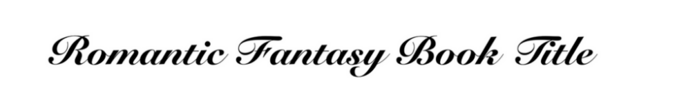 The Top Fantasy Fonts for Book Covers: Free and Paid - The Book Designer
