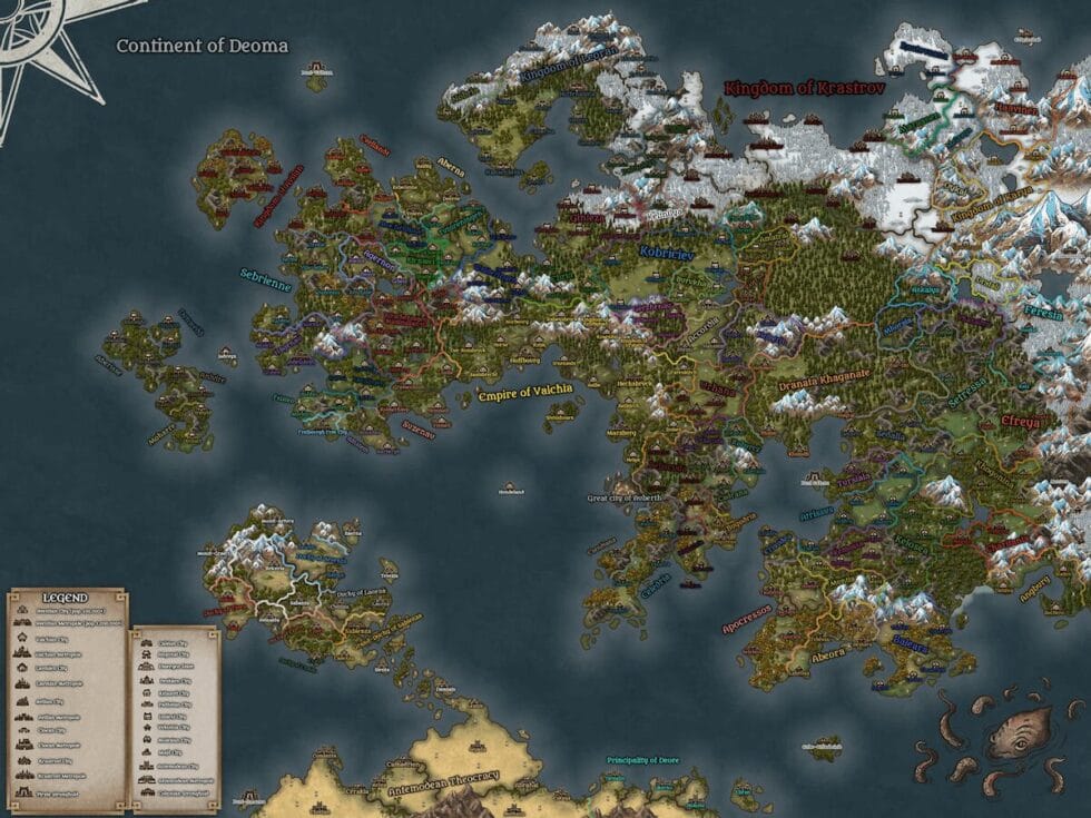 A Fantasy World Map Guide: Tools and Best Practices - The Book Designer
