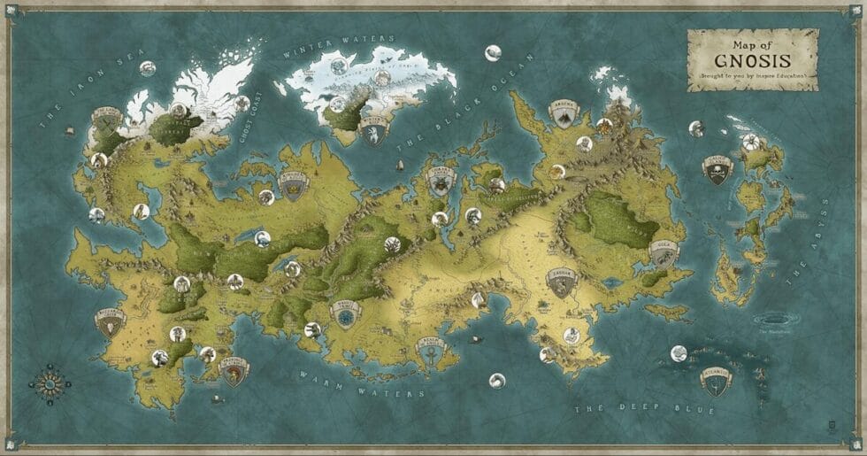 A Fantasy World Map Guide: Tools and Best Practices - The Book Designer