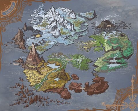 A Fantasy World Map Guide: Tools and Best Practices - The Book Designer